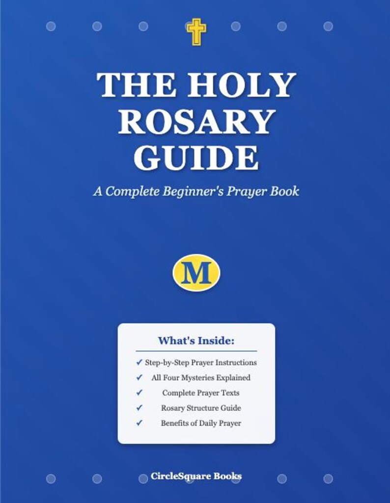 The Holy Rosary Guide | Complete Catholic Prayer Book | Beginner's ...