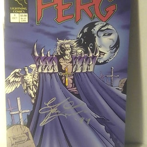 Lighting Comics PERG #1 Autographed With COA and Numbered High Grade - Etsy