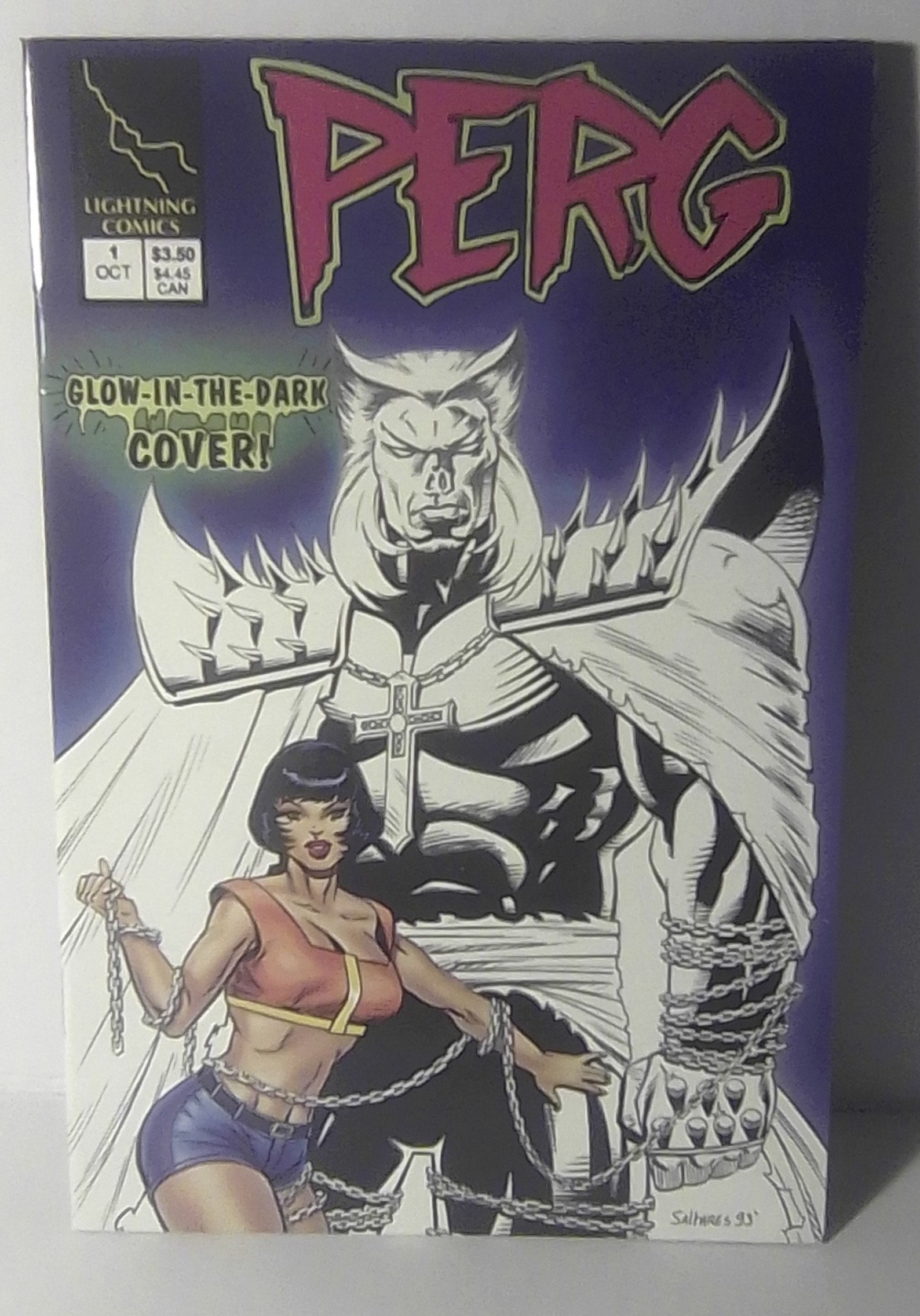 Lighting Comics PERG #1 Autographed With COA and Numbered High Grade - Etsy