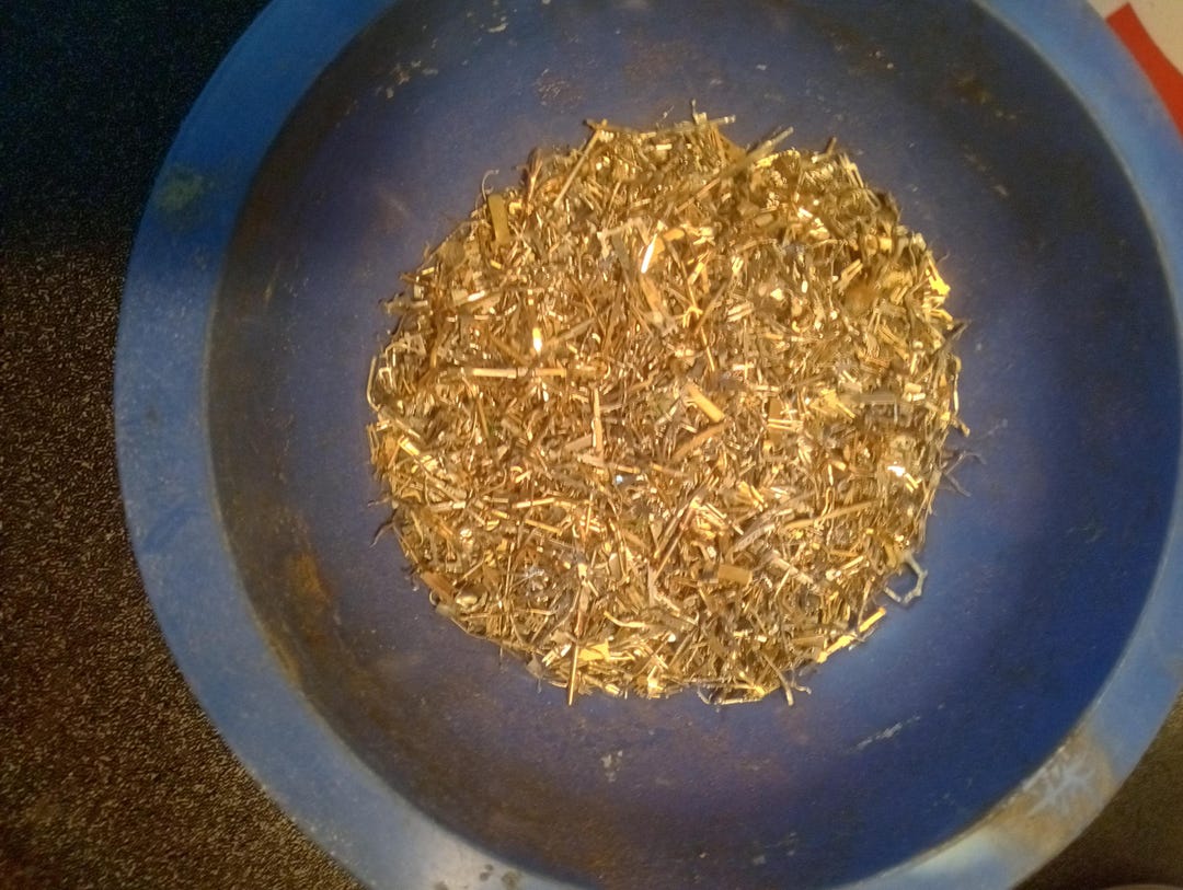 Computer Gold Pins 100 Grams.most Are From Older Computers 70s and 80s ...