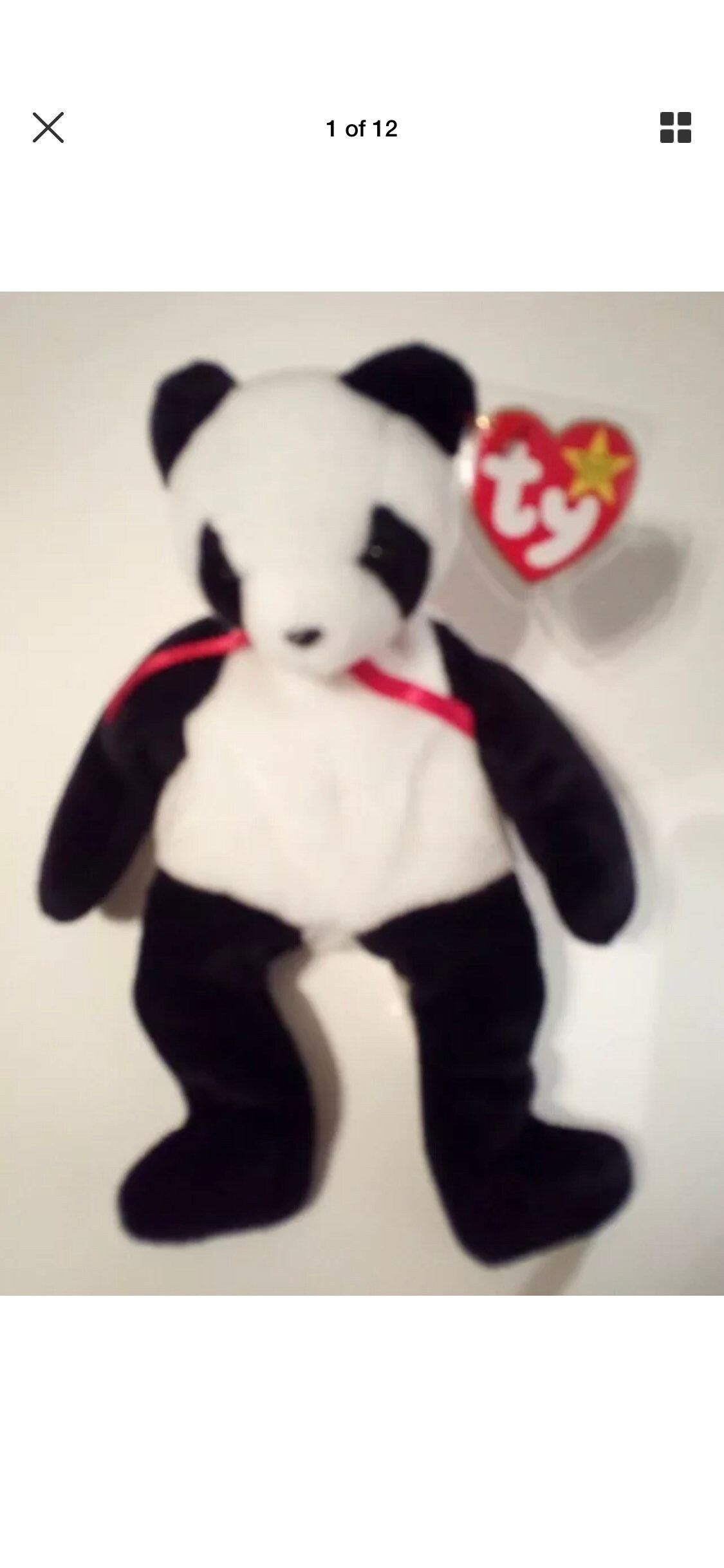 Ty Beanie Babies Collection Fortune Bear Retired 1999 Rare Tag - Etsy.de