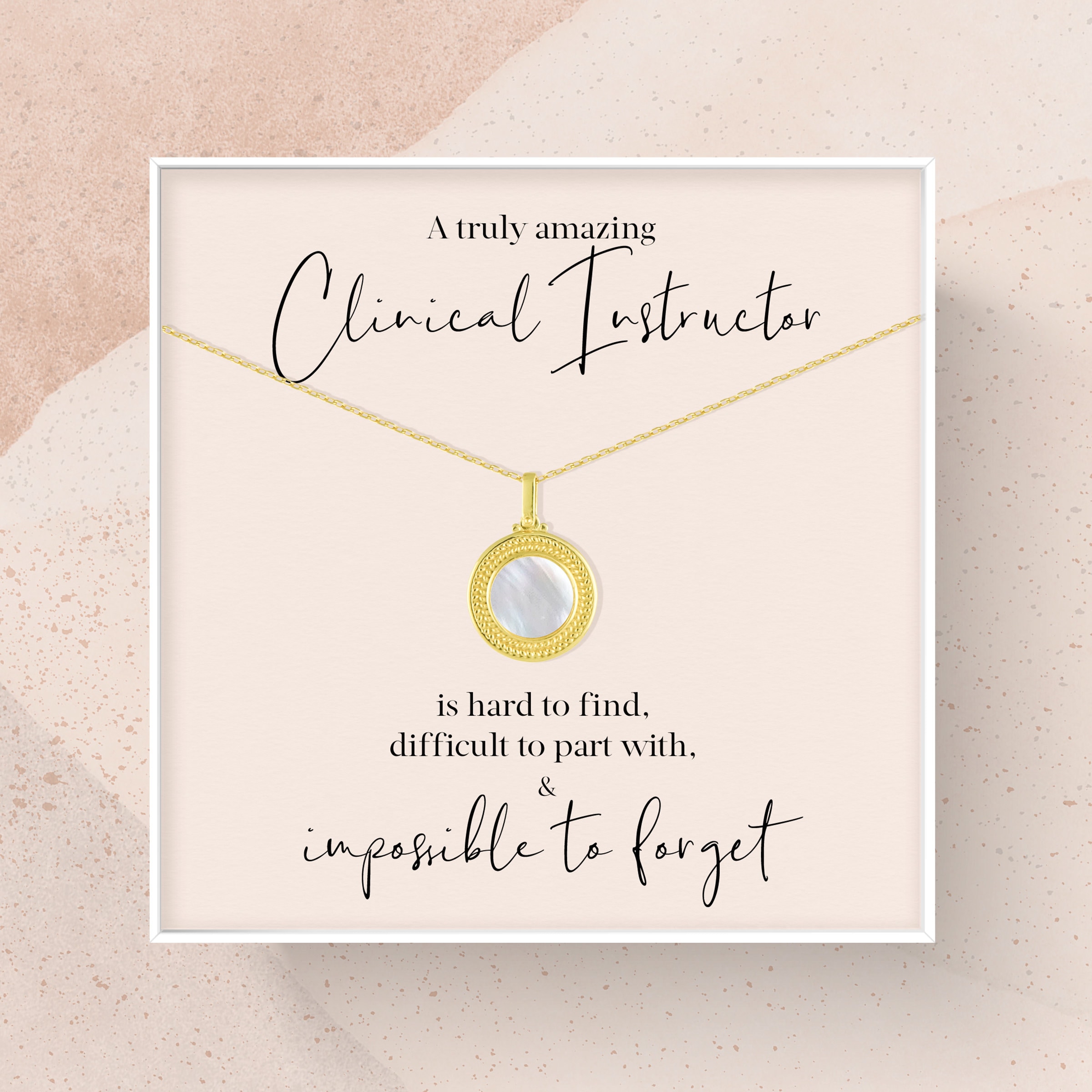 Clinical Instructor Gift Appreciation Gift for Clinical | Etsy