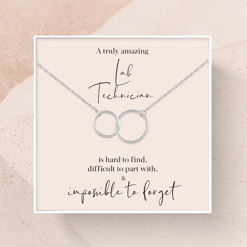 Lab Technician Gift Gift for Lab Technician Necklace A - Etsy