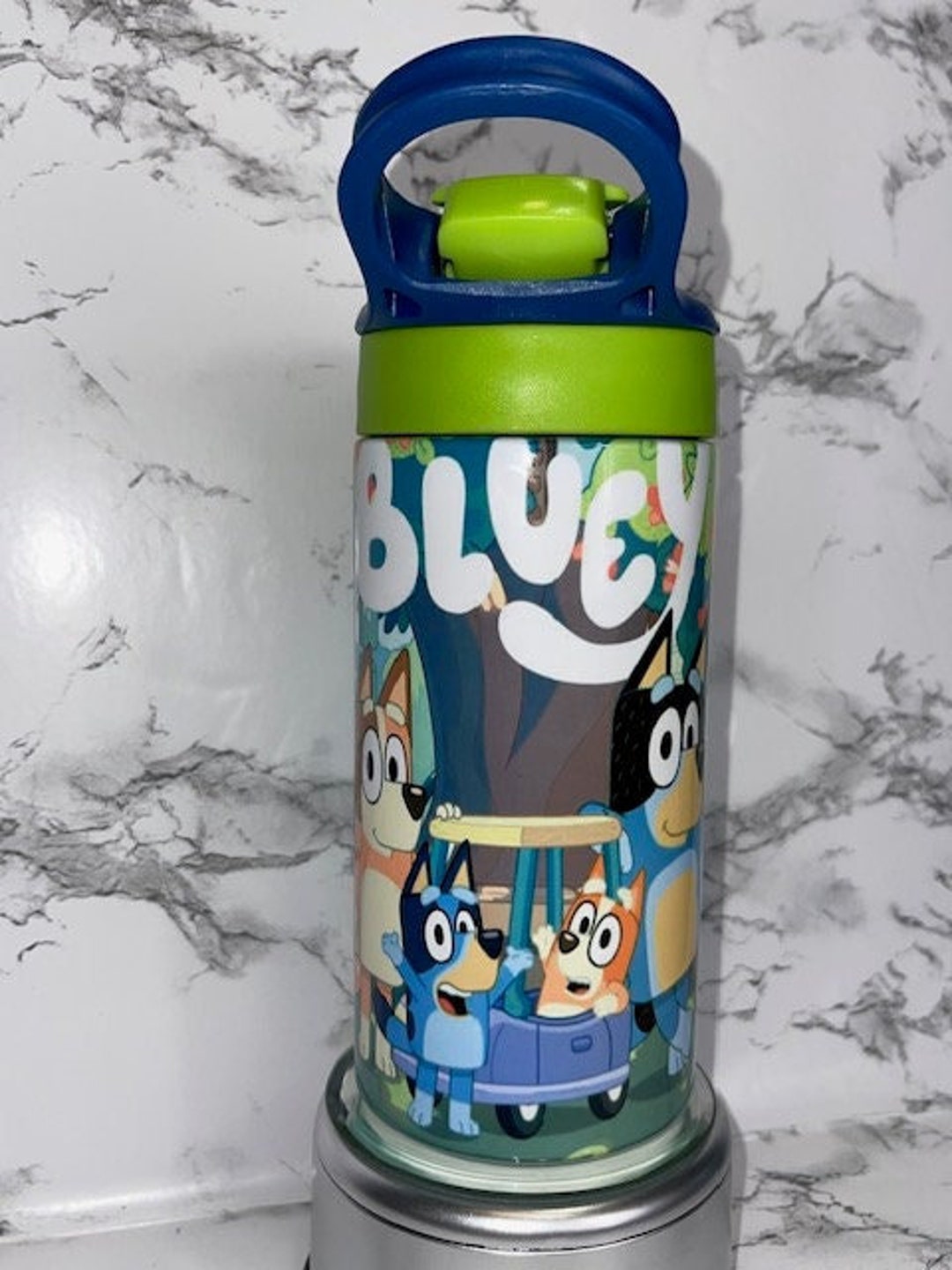 Bluey Style Kids Sippy Cup, Tumbler, Sports Bottle - Etsy