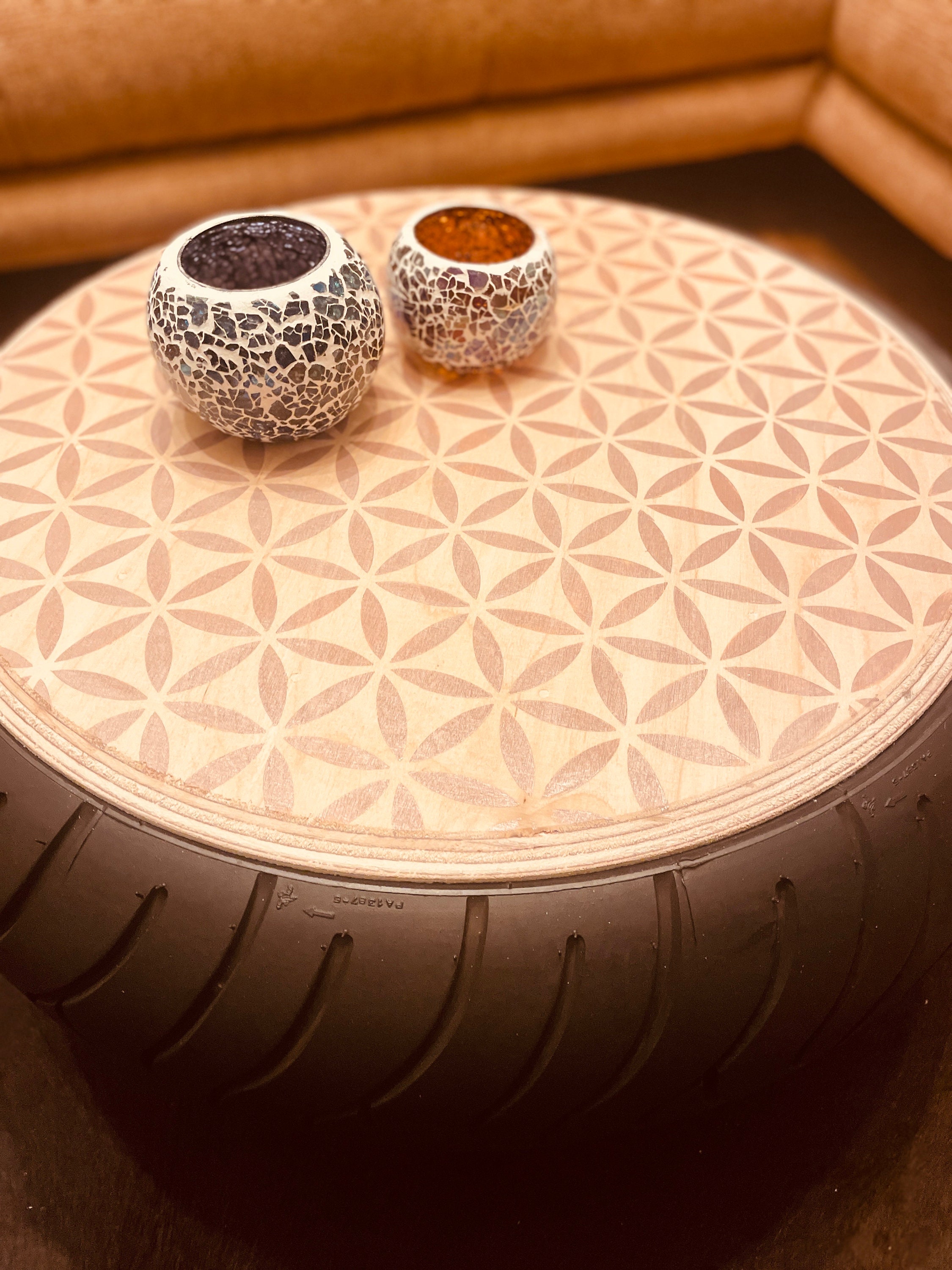 Hot Tire Coffee Table Side Table Loft Style Design Motorbike - Etsy