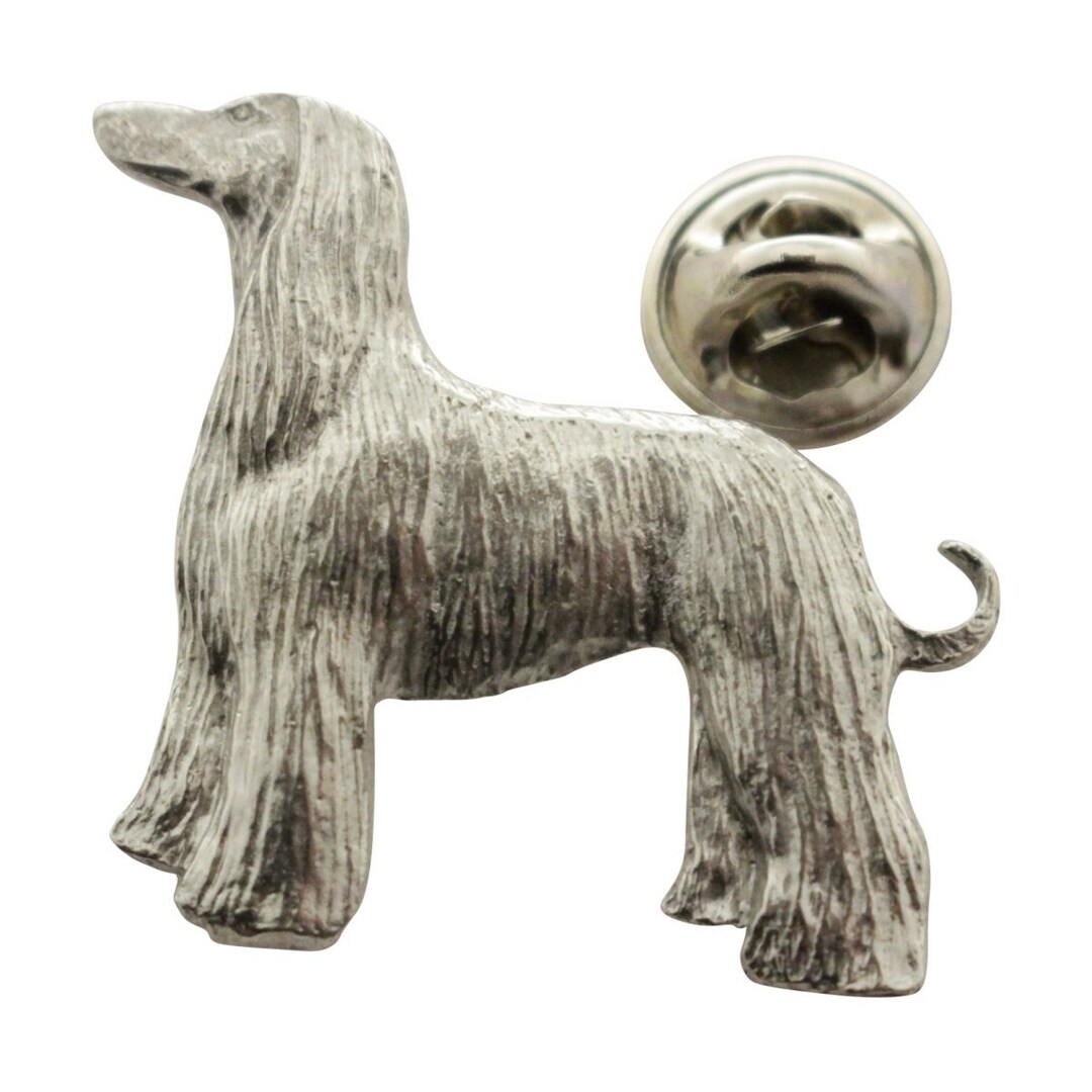 Afghan Pin ~ Antiqued Pewter ~ Lapel Pin - Etsy