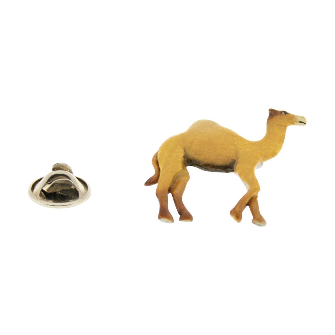 Camel Pin Hand Painted Lapel Pin - Etsy