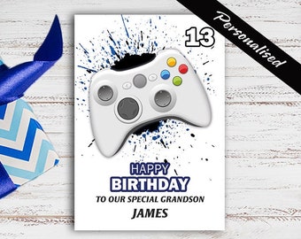 Game Controller Card | Etsy