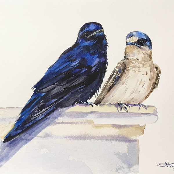 Purple Martin - Etsy
