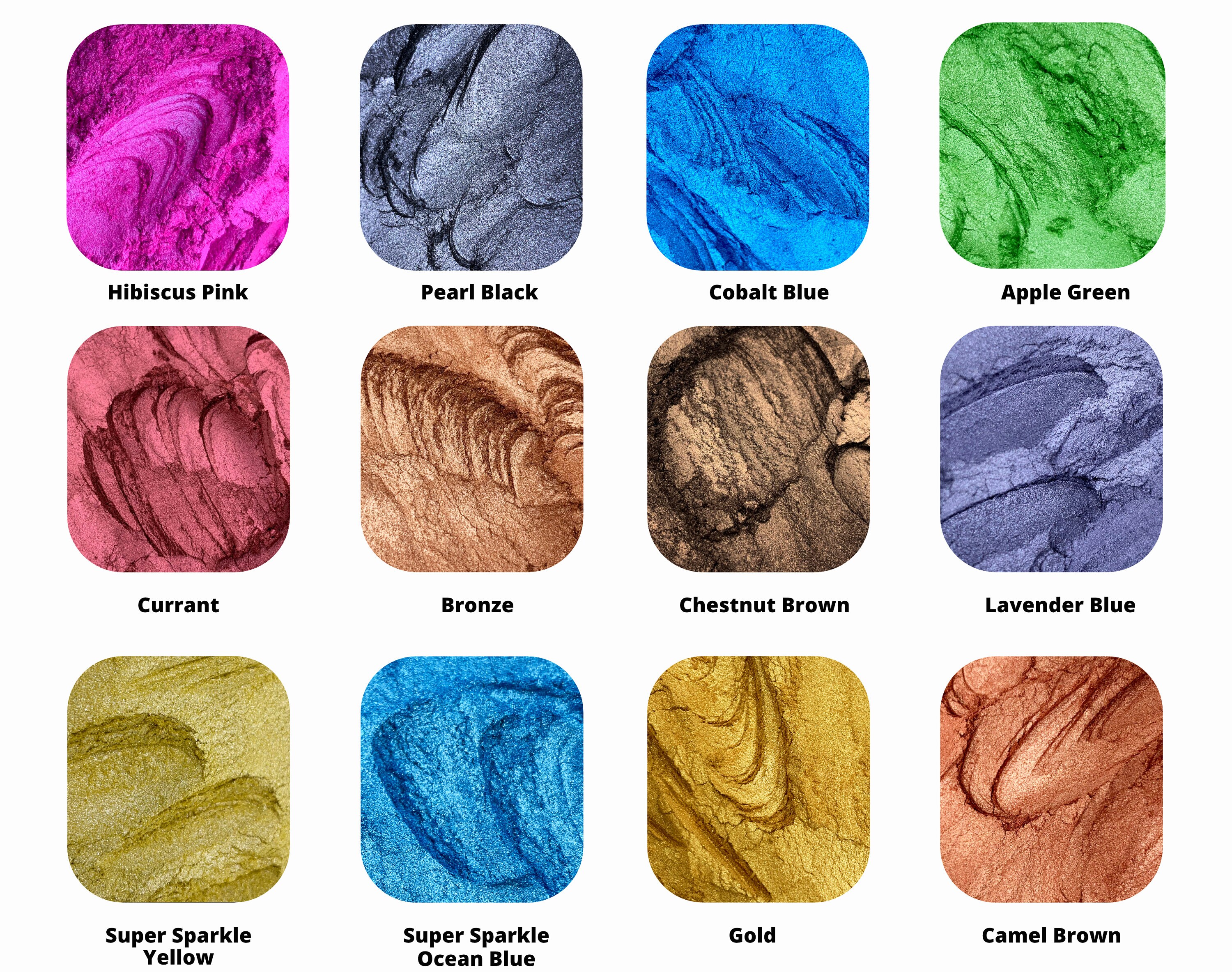 BUY 2 Get 1 FREE. Premium Metallic Pearl Shimmer Mica Pigment - Etsy