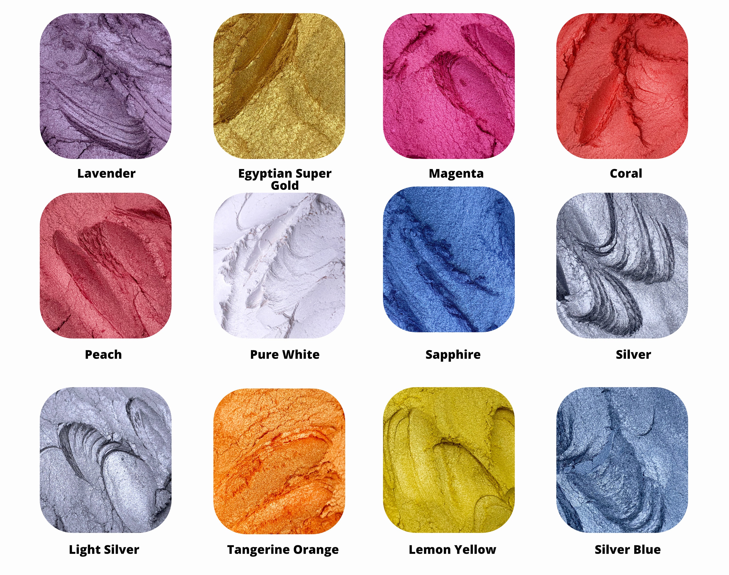 BUY 2 Get 1 FREE. Premium Metallic Pearl Shimmer Mica Pigment - Etsy