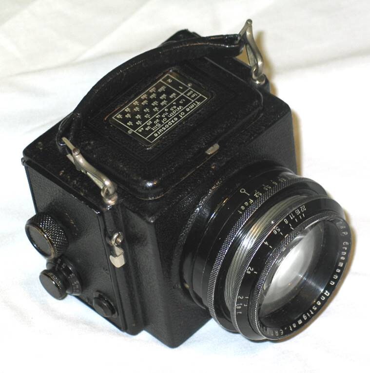 Ernemann Ermanox Reflex Camera With Ernostar Lens - Etsy
