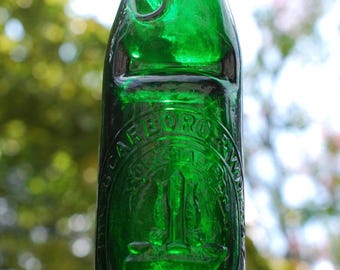 Mixed Edwardian Codd Soda Bottles With Marble Inside With Mixed Writing ...