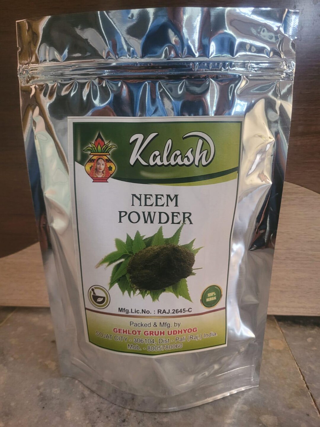 Kalash Pure Natural Neem Leaf Powder for Clear Healthy Skin Hair - Etsy