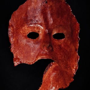 LATEX Skinned Faces - Cut up Face - HAND PAINTED - Lifesize - Hangs ...