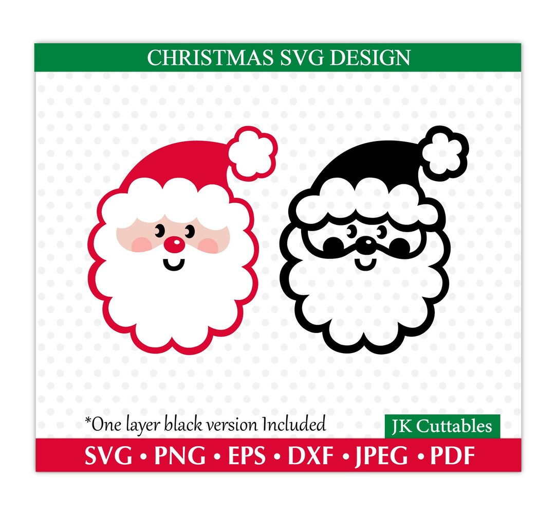 Christmas SVG, Santa SVG, Christmas Clipart, Svg Files, Christmas PNG ...