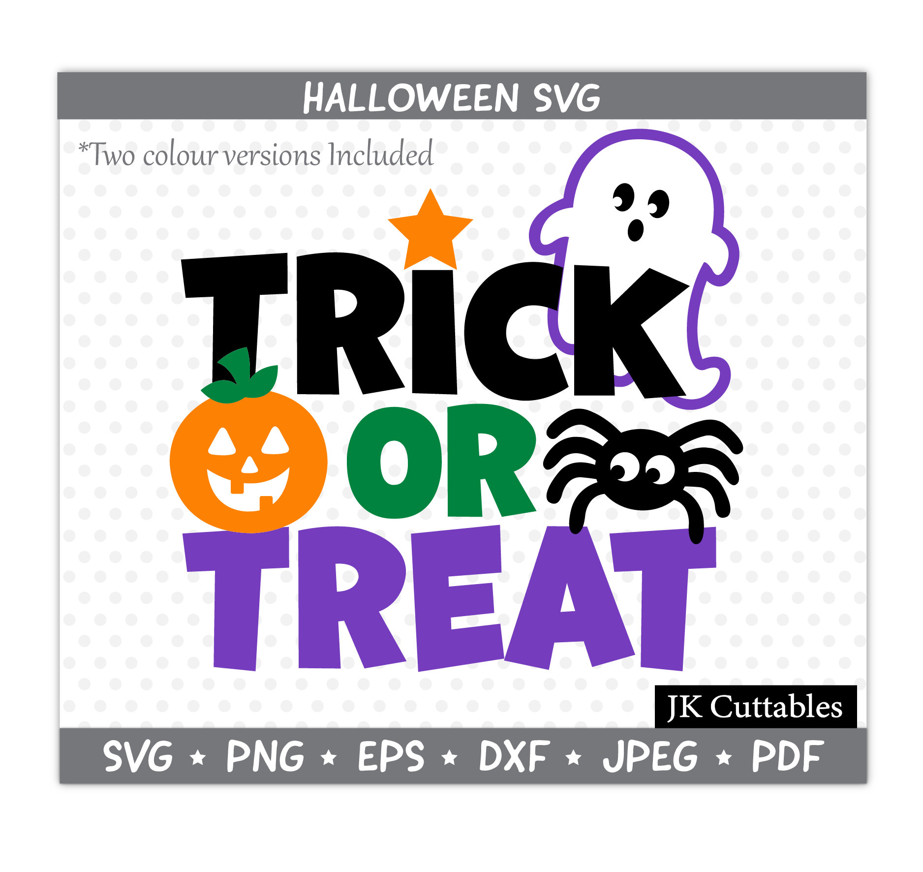 Halloween SVG, Trick or Treat SVG, Halloween Cut Files, Pumpkin Svg ...