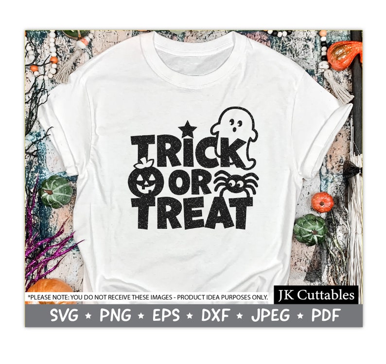 Halloween SVG Trick or Treat SVG Halloween Cut Files - Etsy