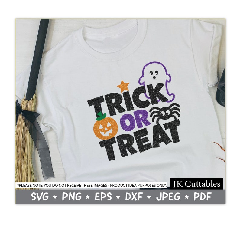 Halloween SVG Trick or Treat SVG Halloween Cut Files - Etsy