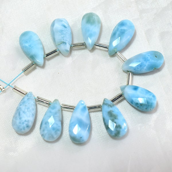 Faceted Larimar - Etsy