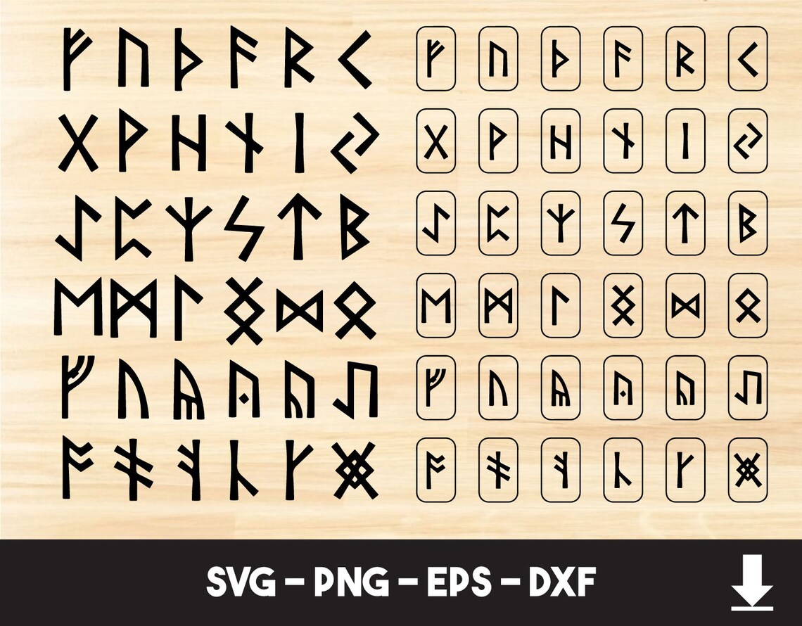 Runes bundle svgRunes svgRunes clipartRunes vectorRunes | Etsy