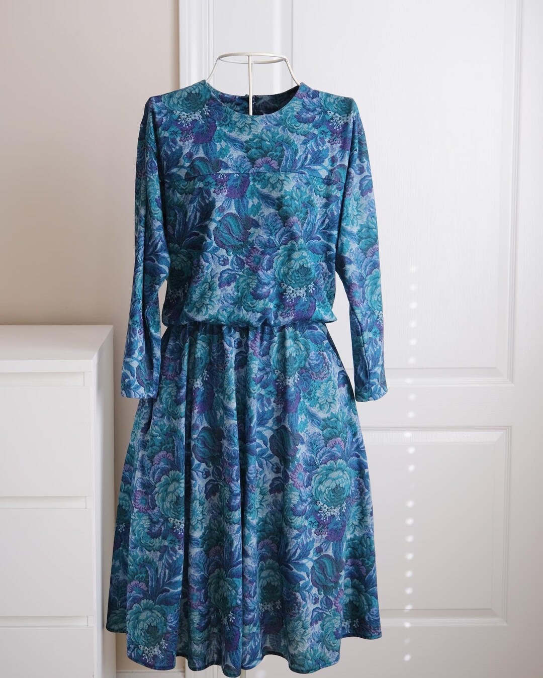 Vintage Tapestry Style Dress! I Wore This to NYC a Couple of Weeks Ago ...
