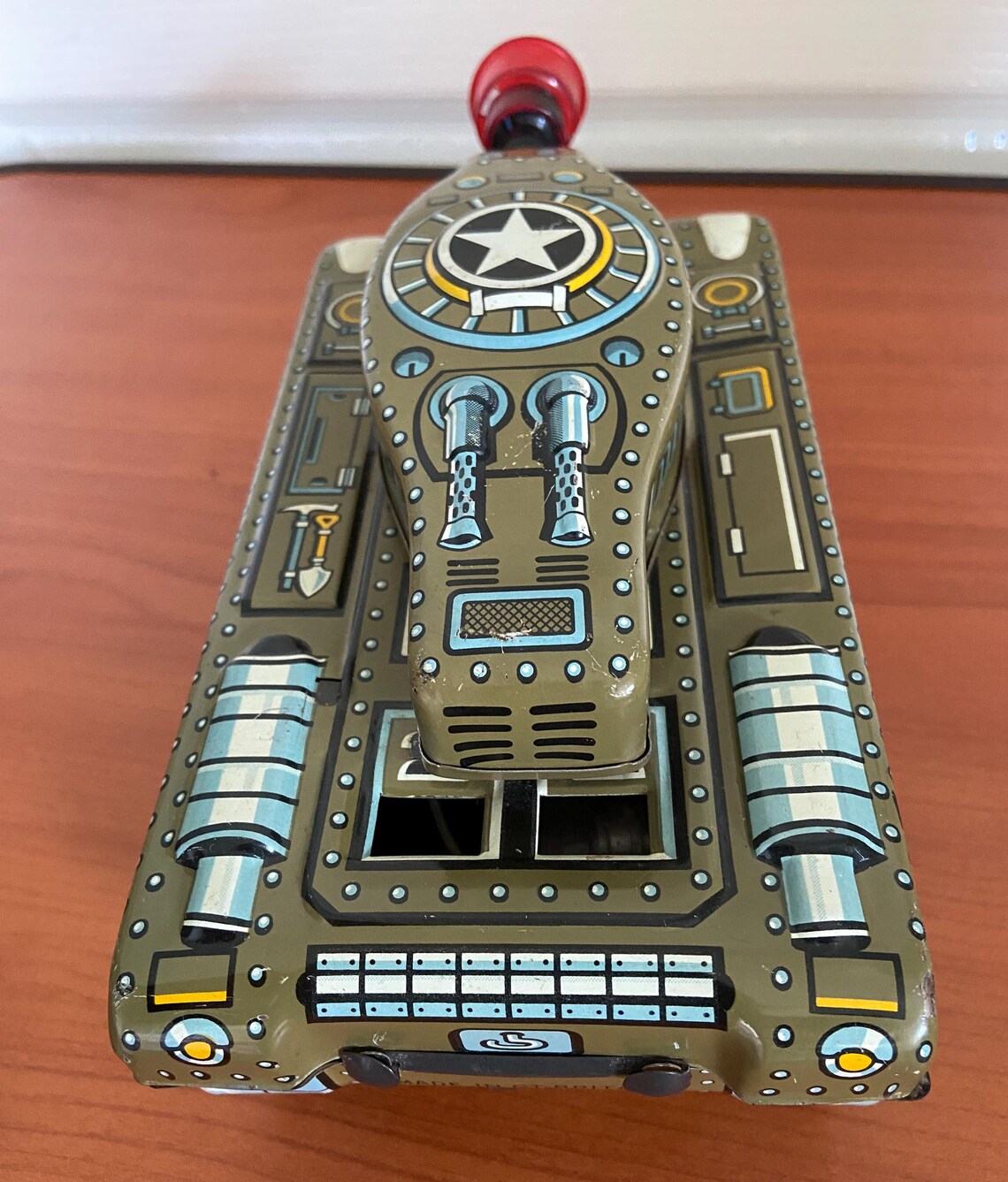 Terrific Tin Toy Tank - Etsy
