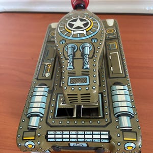 Terrific Tin Toy Tank - Etsy