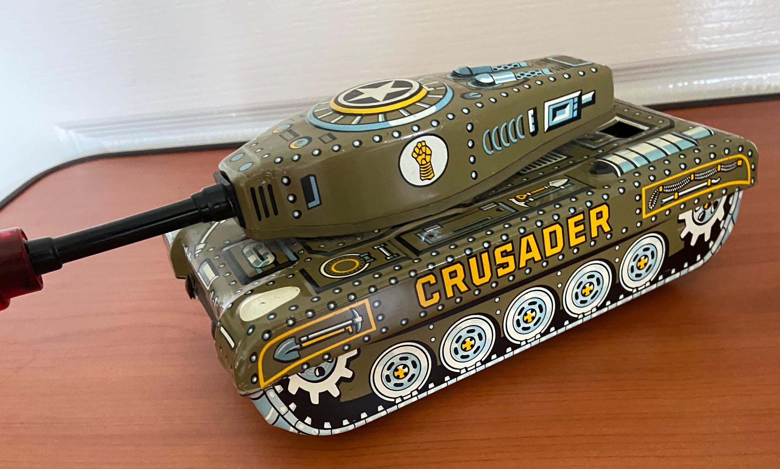 Terrific Tin Toy Tank - Etsy