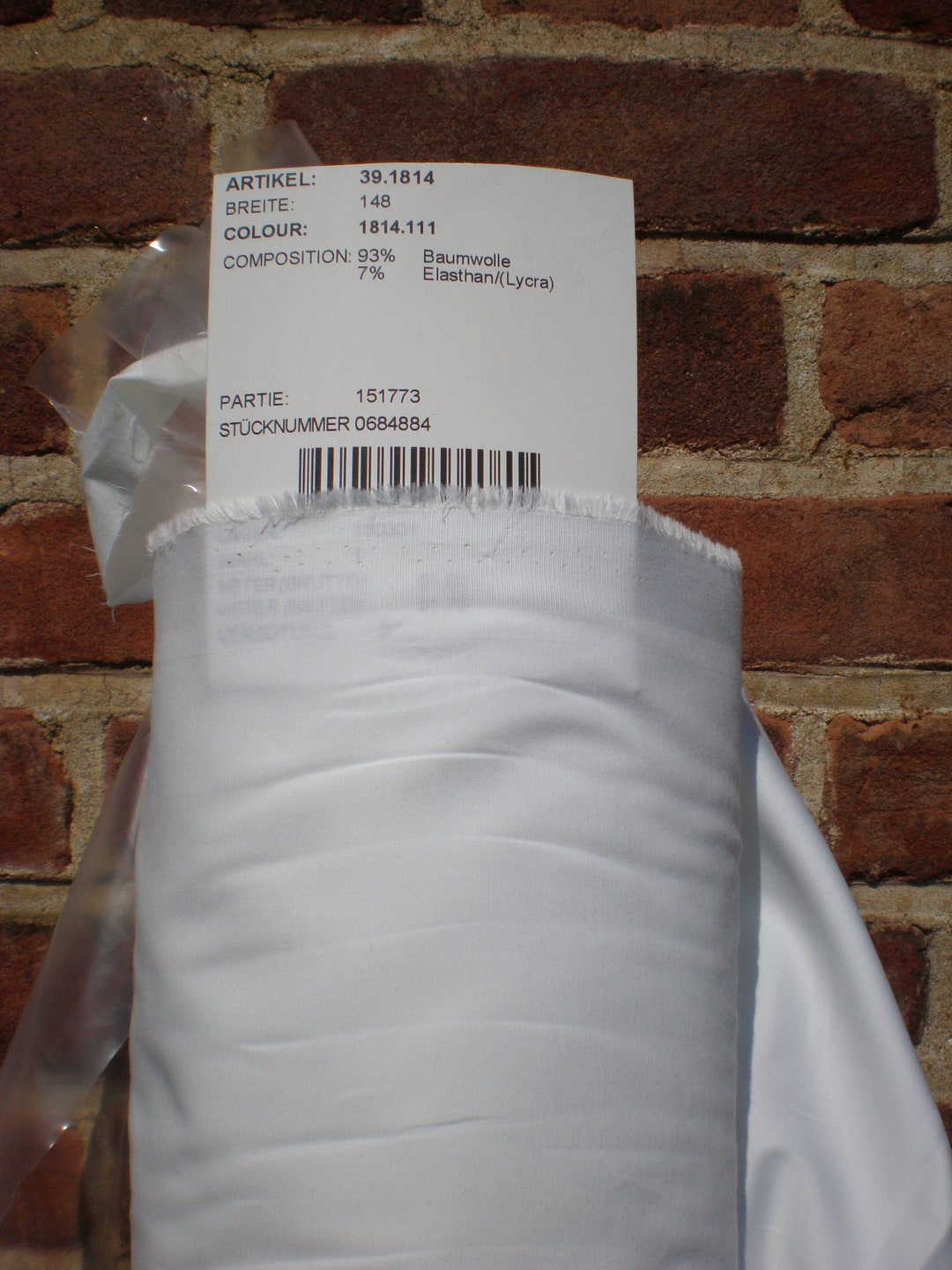 Stretch-satin Pure White-fabric-meter - Etsy
