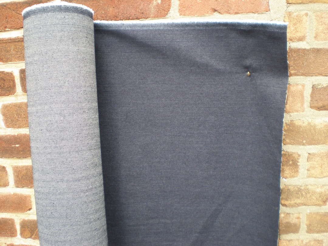 150 Cm Denim Fabric Indigo Blue Fabric Sold by the Meter - Etsy