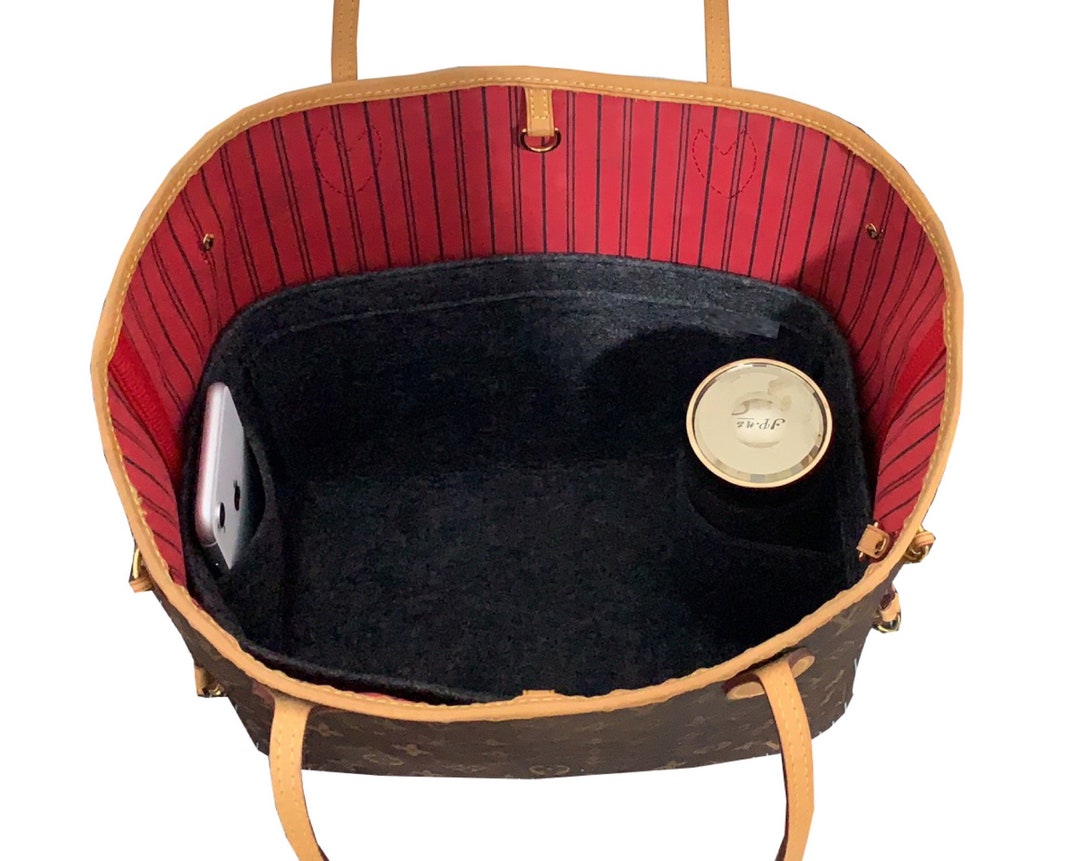 Purse Insert W/ Bottle Holder Phone Pocket (type KK), Light Soft Sturdy ...