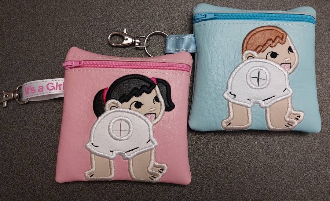 Nappy Sack Purse, Nappy Sack Dispenser Purse, Nappy Sag Bag, Nappy Bag ...
