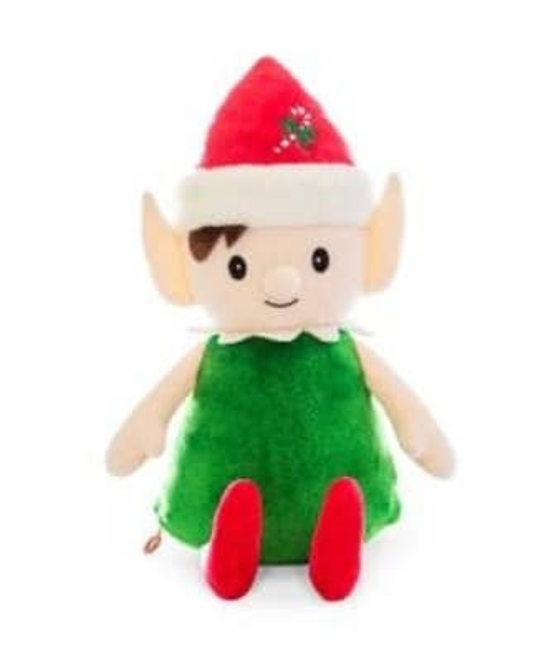 Elf Teddy Elf Cubbies Personalised Christmas Elf Teddy My - Etsy