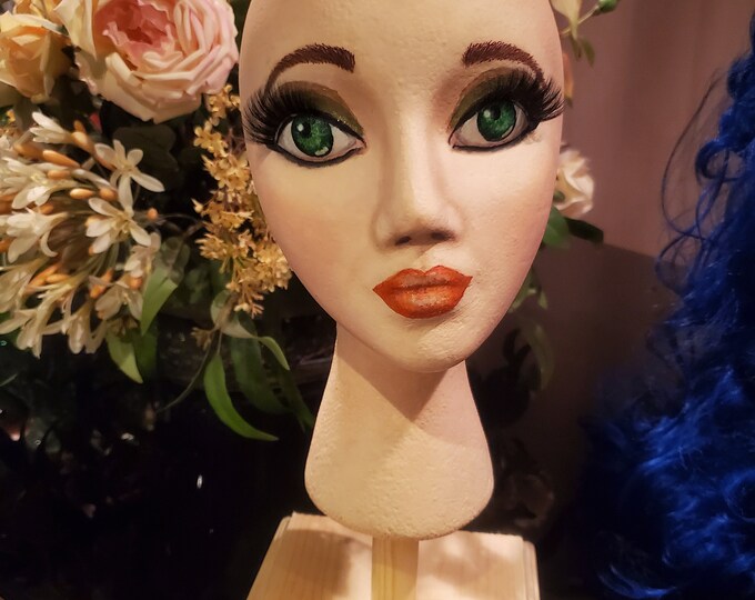 Custom Order Mannequin Head - YOUR DESIGN - Etsy