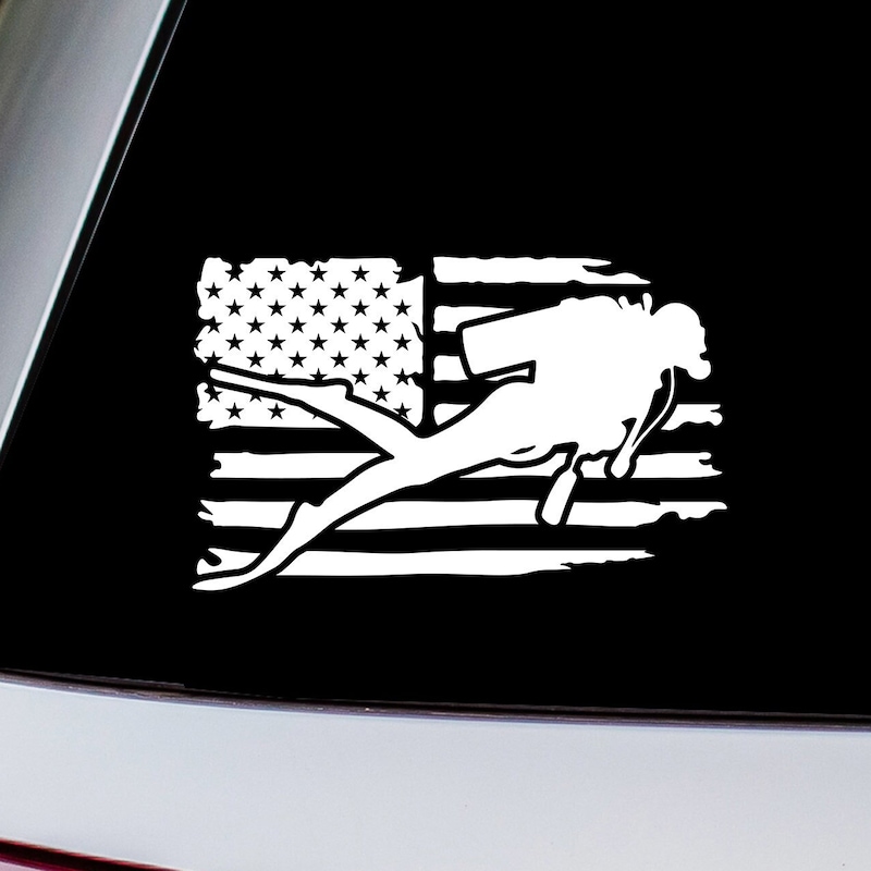 Scuba Diver Decals - Etsy