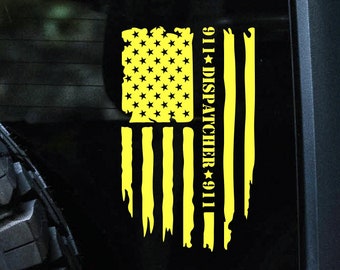 911 Dispatcher Decal - Etsy