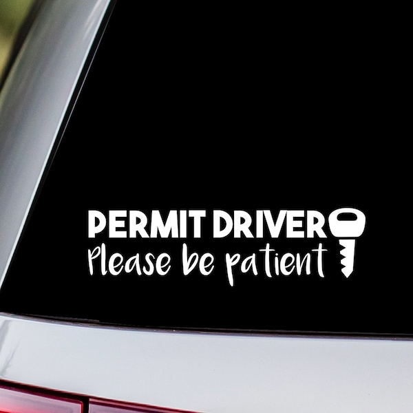 Please Be Patient Bumper Sticker - Etsy