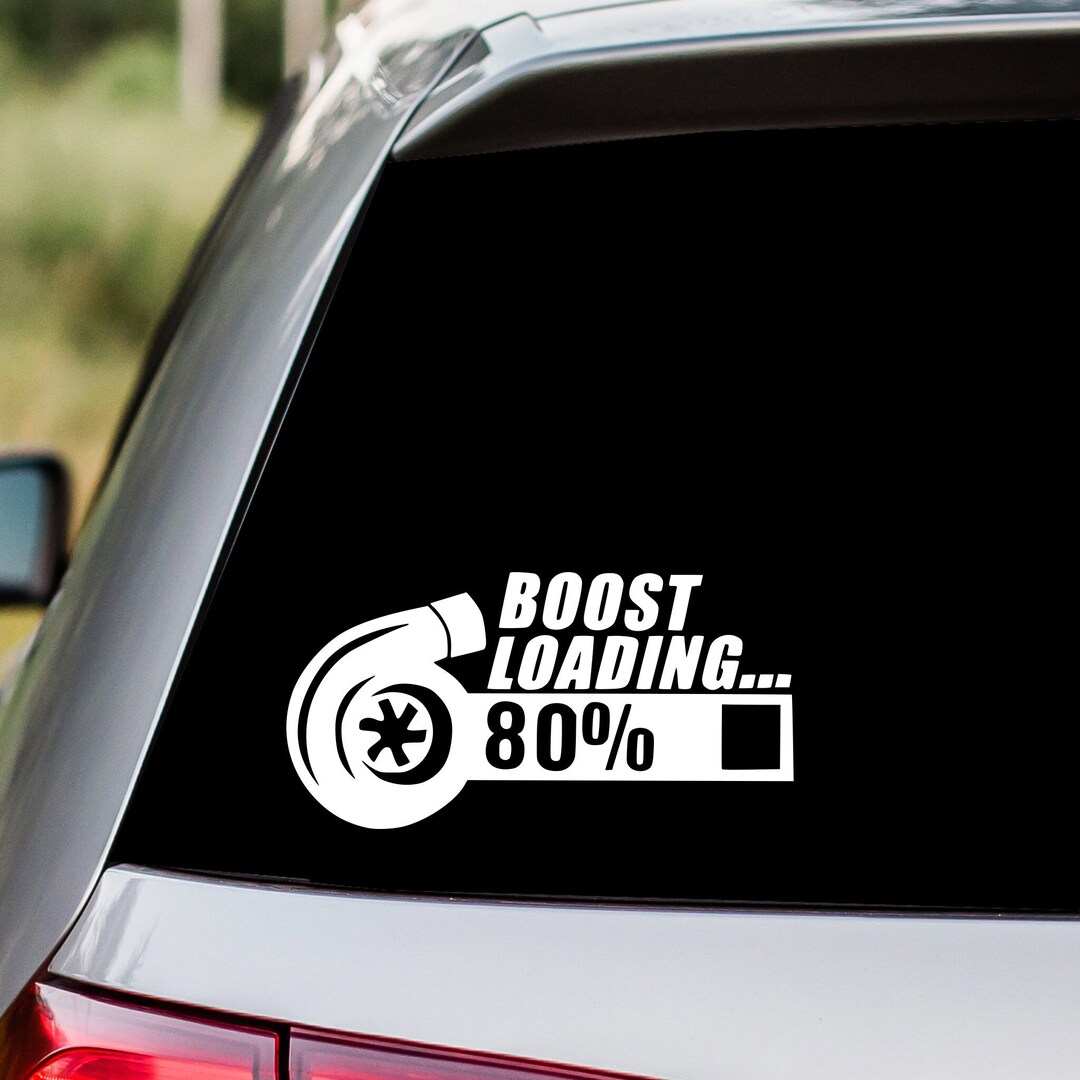 Boost Loading 80 Percent Vinyl Decal Sticker - Etsy