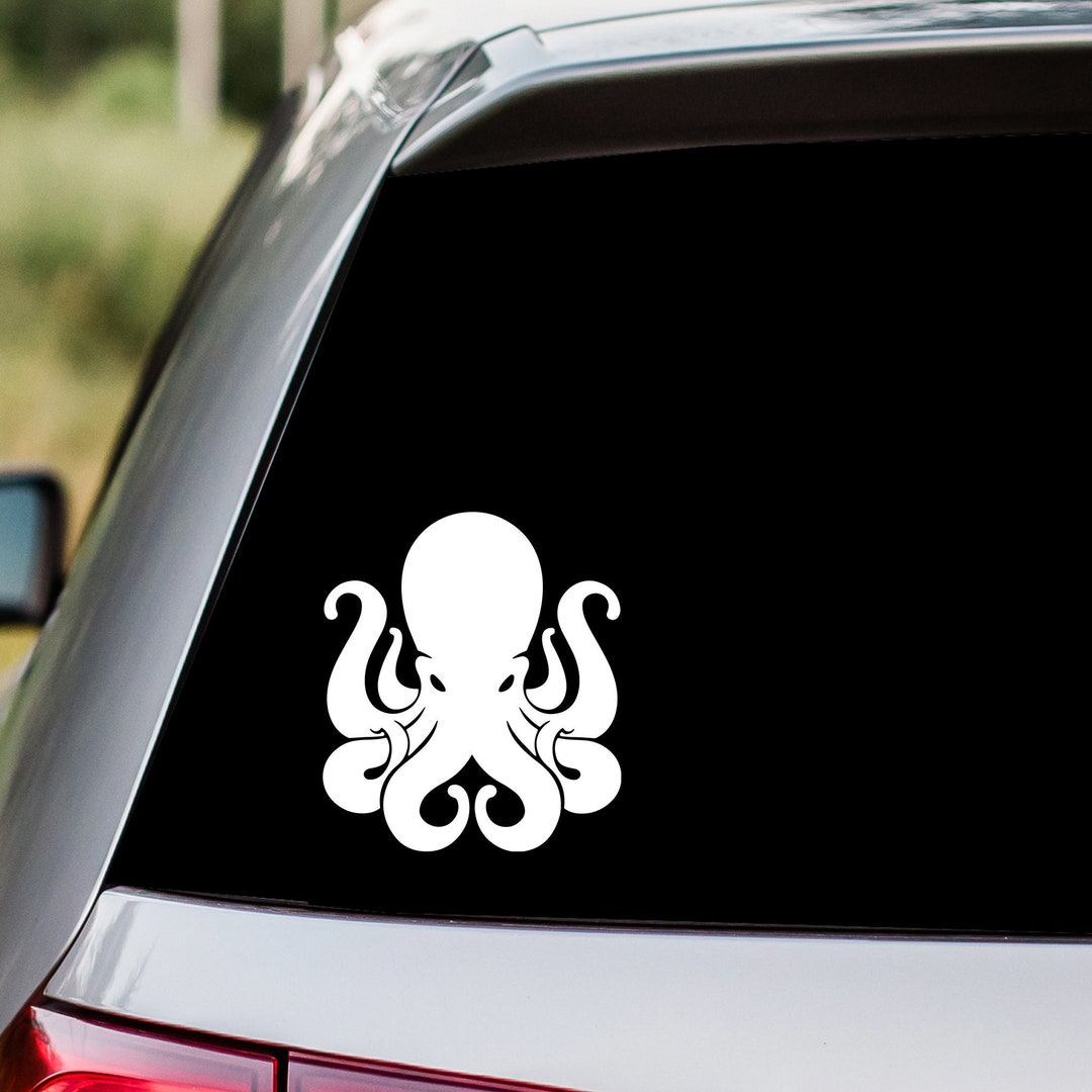 Kraken Octopus Vinyl Decal Sticker - Etsy