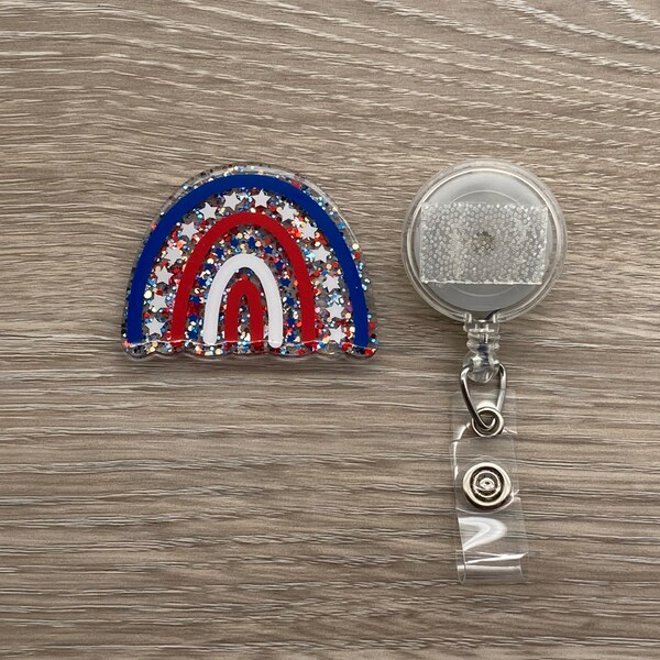 Acrylic Badge Reel Interchangeable - Etsy