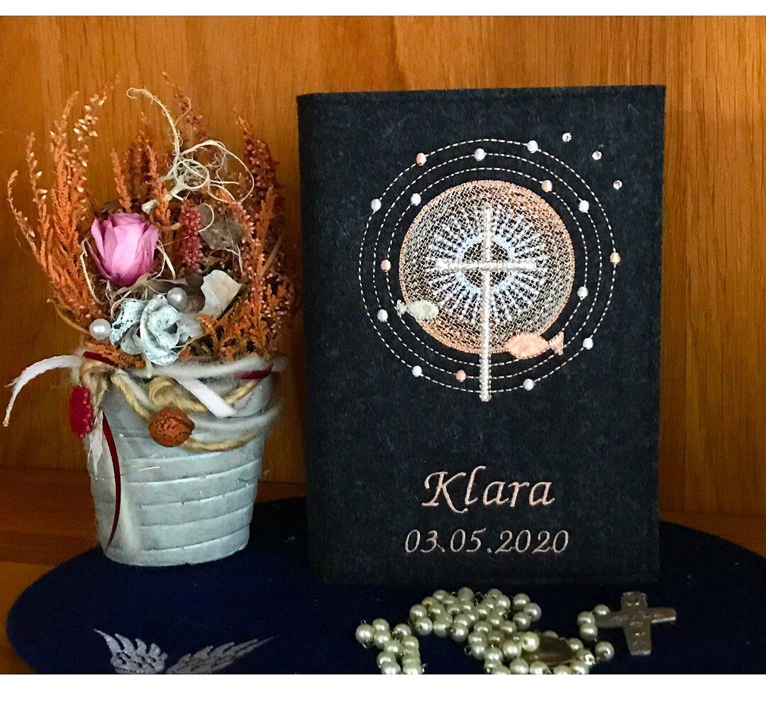 Hymn Book Cover * Ray Cross * Glitter * Apricot/cream * Hymn Book Cover ...