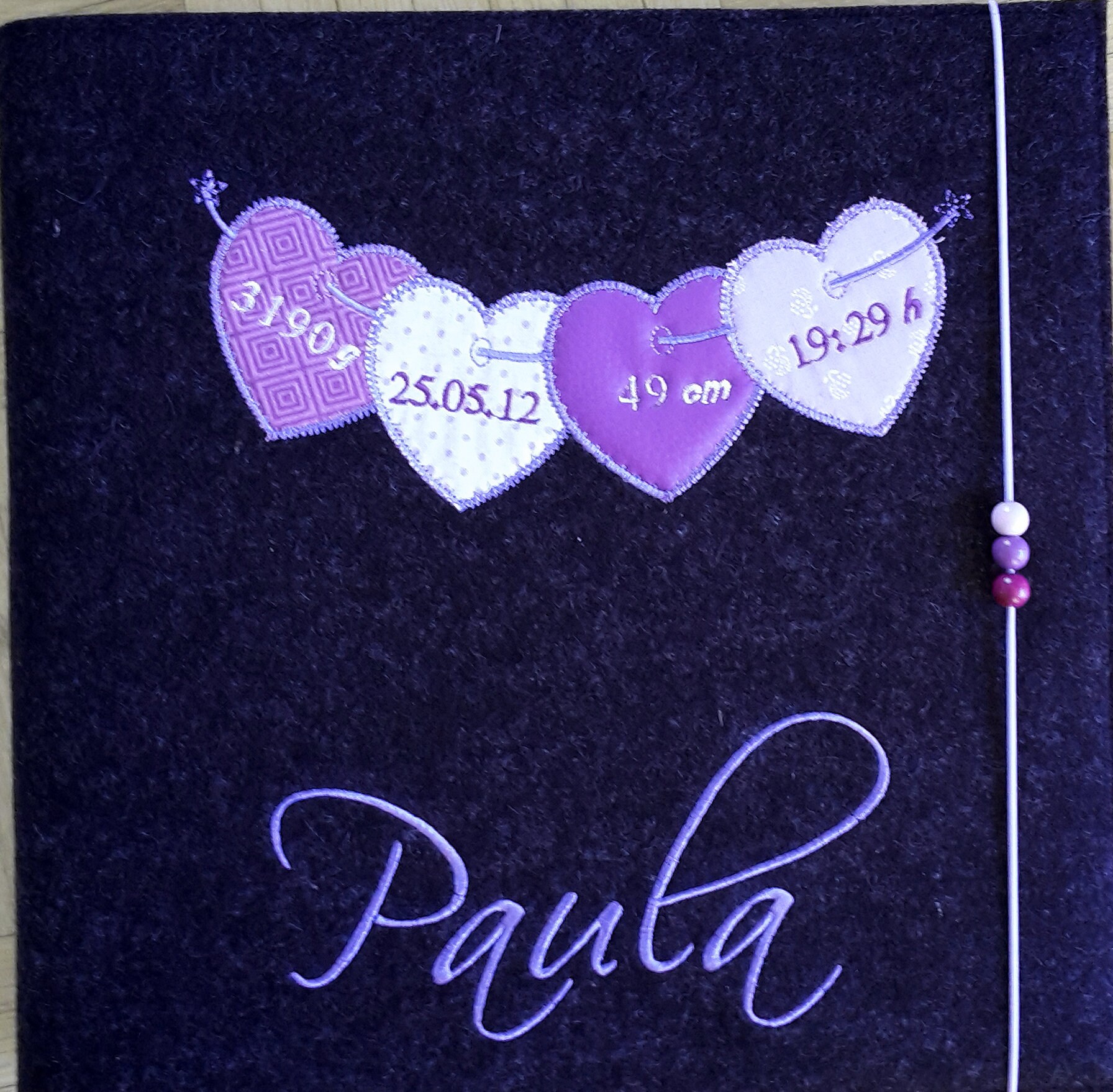 Album bébé XXL Album photo Nom Babytagebuch - Etsy France