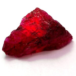 Natural Bixbite Red Beryl Crystal Raw Rough Loose Gemstone Genuine Red ...