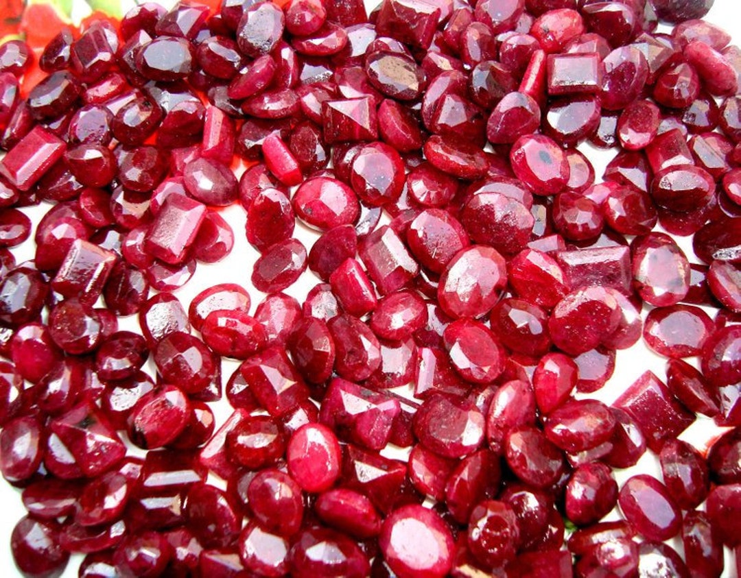 500 Cts Natural African Red Ruby Loose Gemstone - Etsy