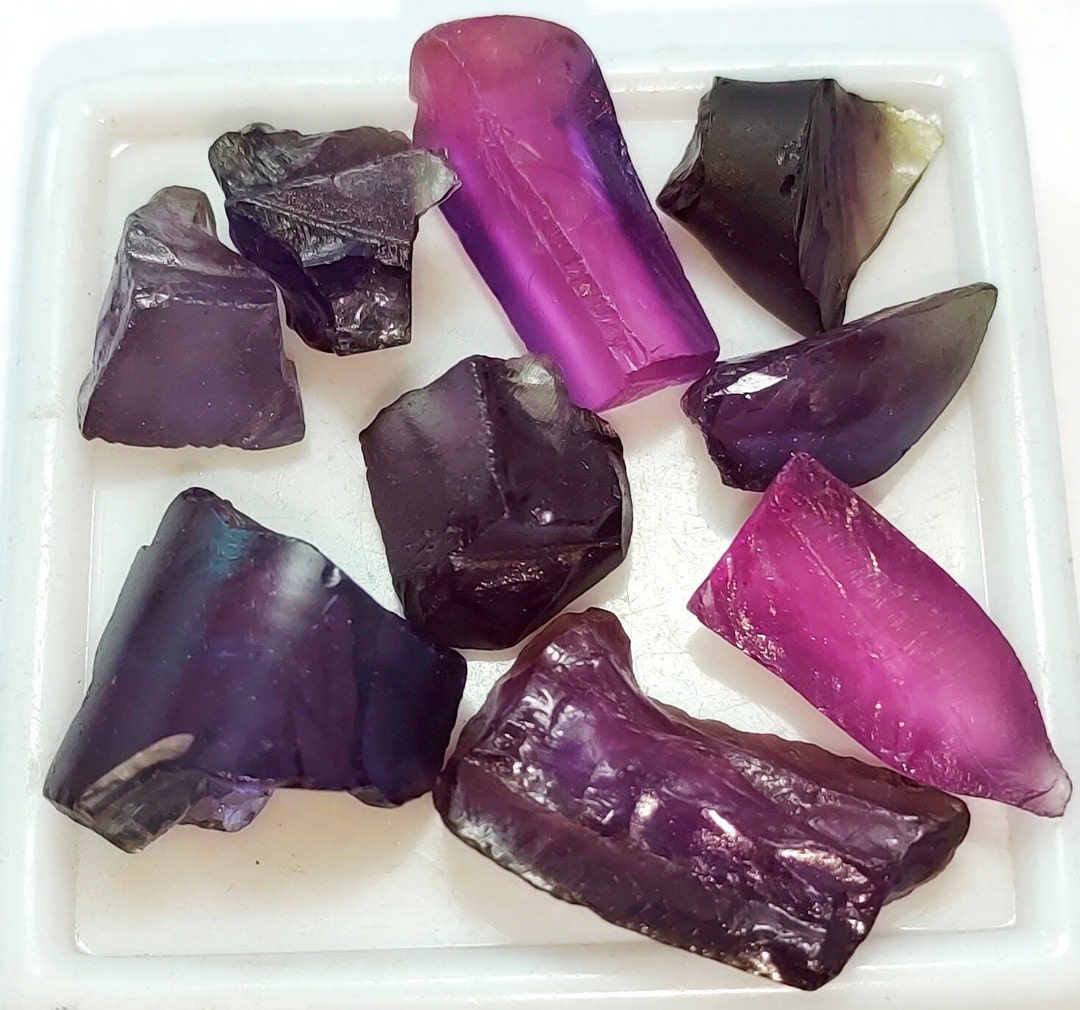 Natural Color Changing Alexandrite Rough Gemstone - Brazil D33-1 - Etsy