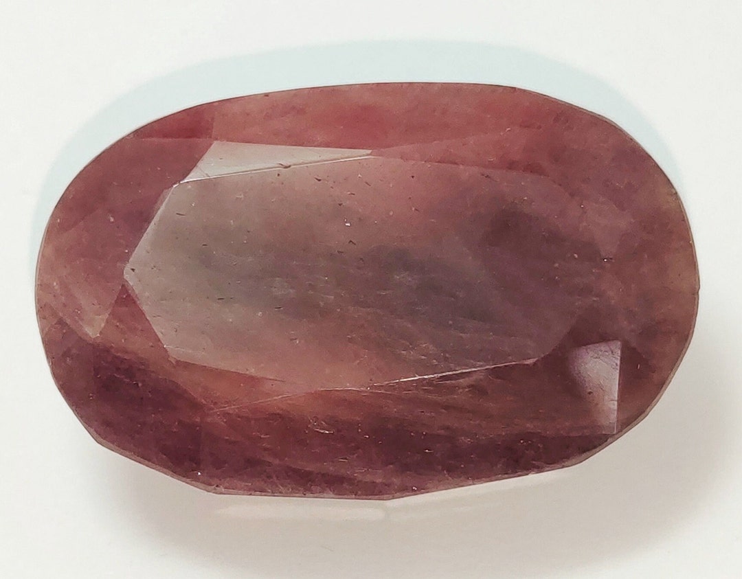 Natural Red Ruby African Oval Shape Loose Gemstone K88-3 - Etsy