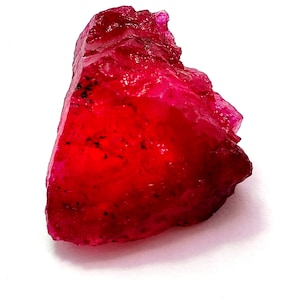 Natural Bixbite Red Beryl Crystal Raw Rough Loose Gemstone Genuine Red ...