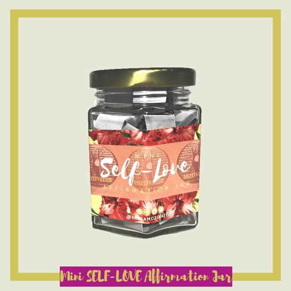 Self-love Affirmation Jar inspiration Jar Prayer Jar | Etsy