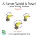 A Better World is Near Printable Letter Writing JW Stickers Stationary ...